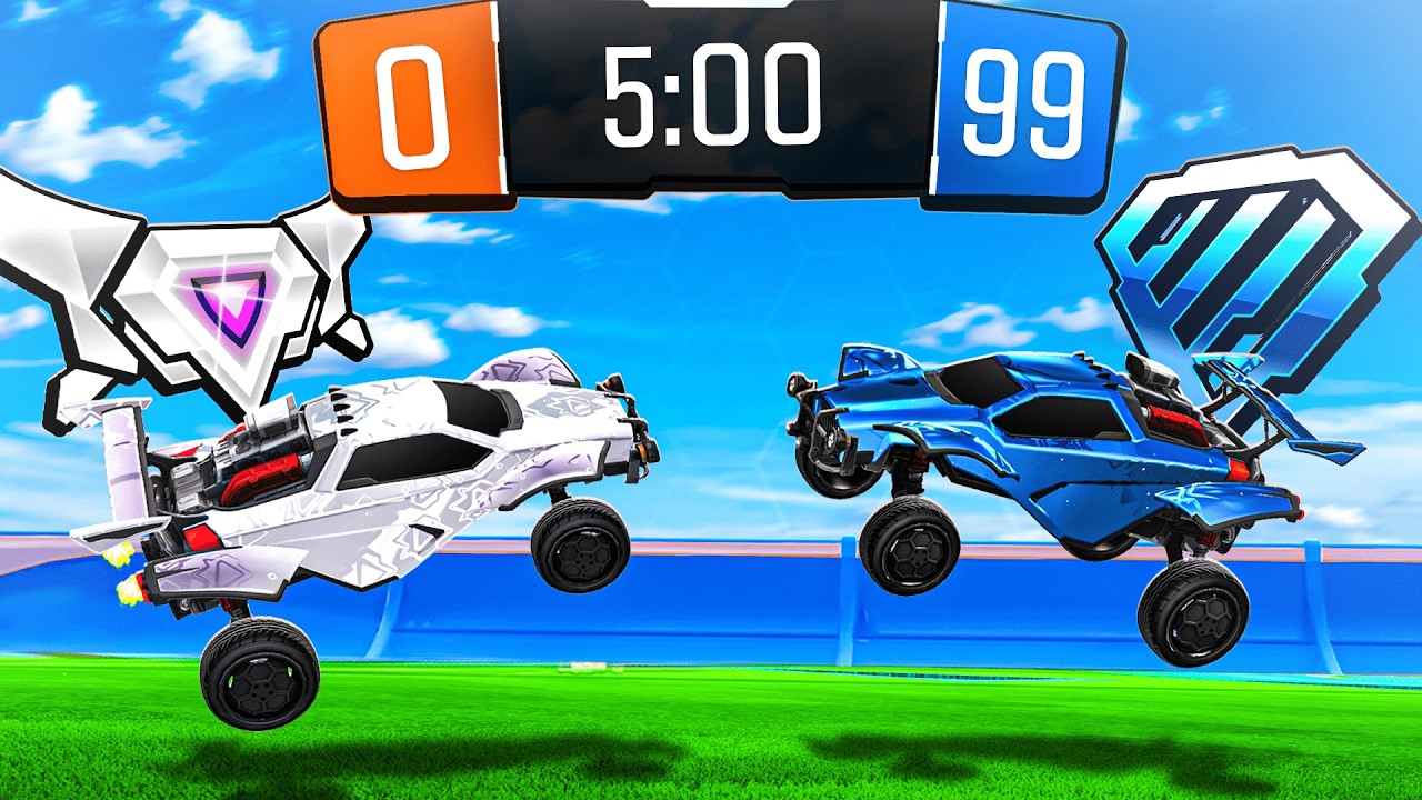 SUPERSONIC LEGEND VS DIAMANTE COM 99 GOLS DE VANTAGEM NO ROCKET LEAGUE ...