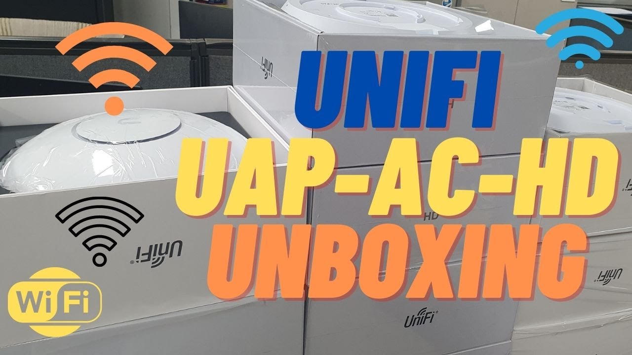 Ubiquiti Unifi | |Unboxing Unifi UAP AC HD Access Point - YouTube