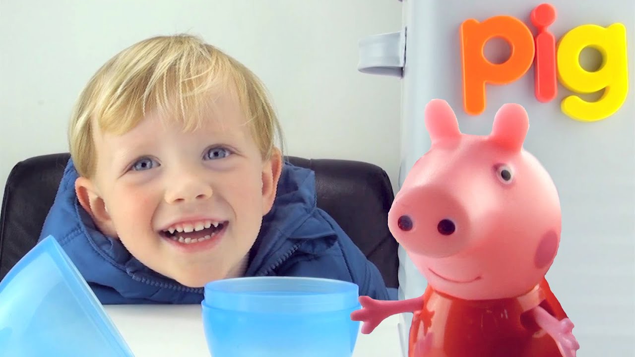 Learn Spelling and letters with Peppa Pig Surprise Eggs. Learning - Fun ...
