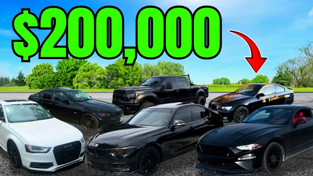 $200,000 in CARS at 22 YEARS OLD, Day in my Life! - YouTube