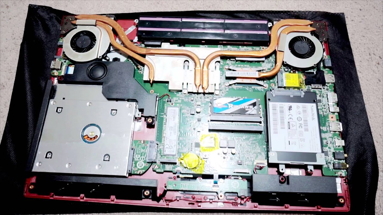 [DIY] How To Upgrade RAM Memory in MSI GE72 Laptop? [HD] - YouTube