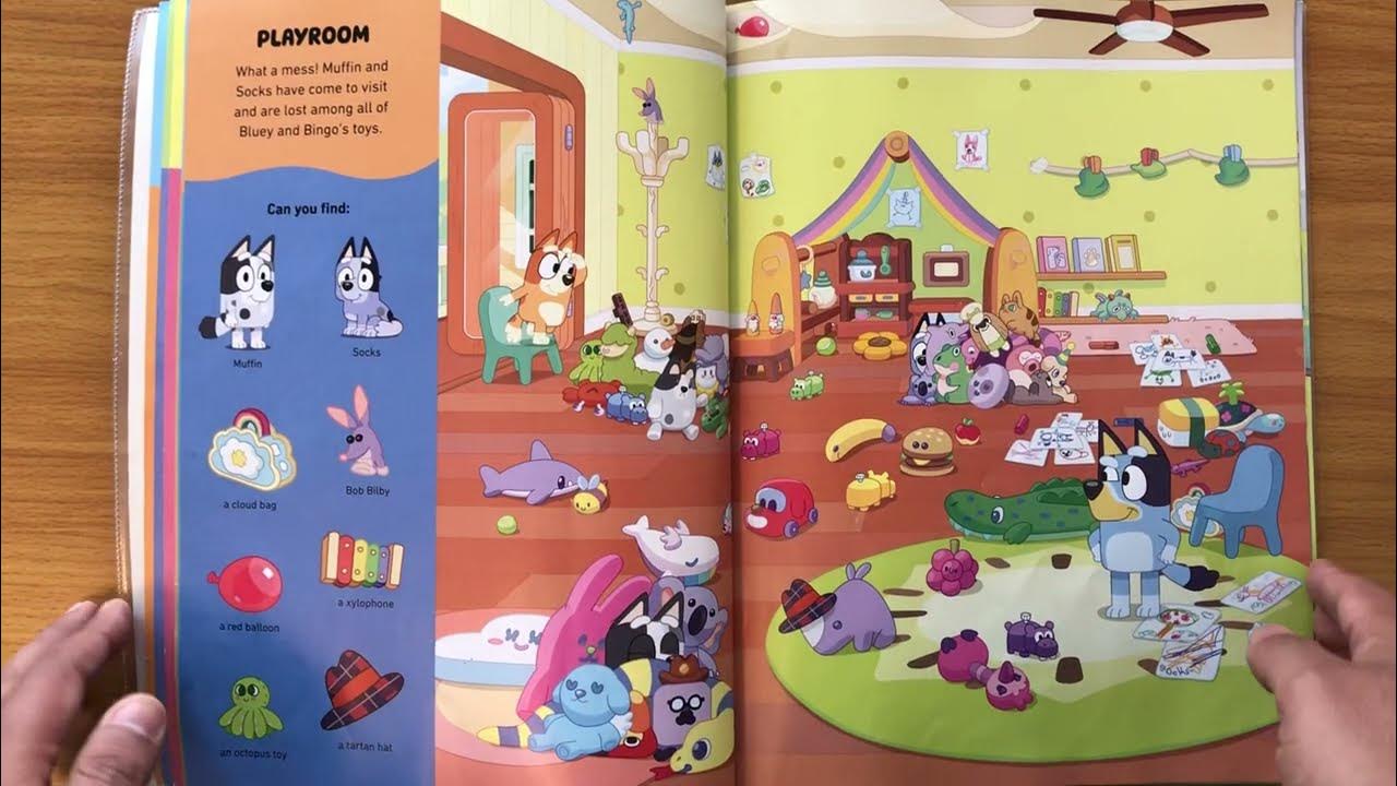 3. Where’s Bluey? Read Aloud Search and Find Bluey Book for Children ...
