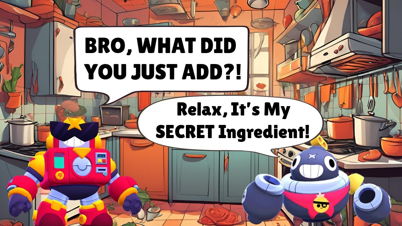 BRAWL STARS COOKING SHOW GONE WRONG! BRAWL STARS FUNNY ANIMATION #9 ...