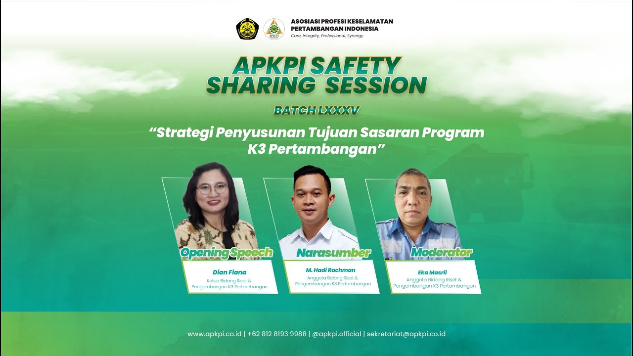 APKPI Safety Sharing Session Batch LXXXV - YouTube
