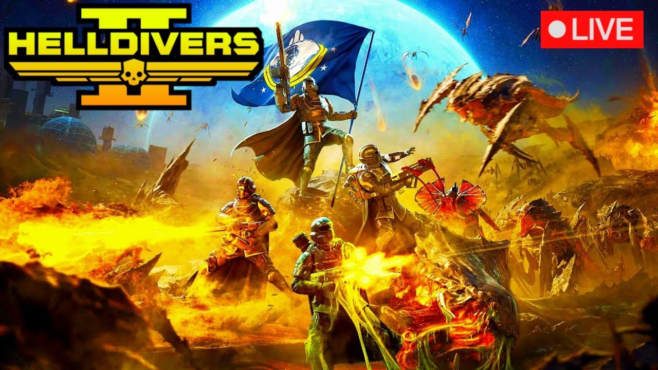 HELLDIVERS 2 LIVE (chill and chat vibes) #shorts #helldivers2 - YouTube