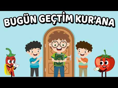 Bugün Geçtim Kur'an'a | Kur'an'a Geçiş Töreni Şarkısı | 4-6 Yaş Çocuk İlahileri