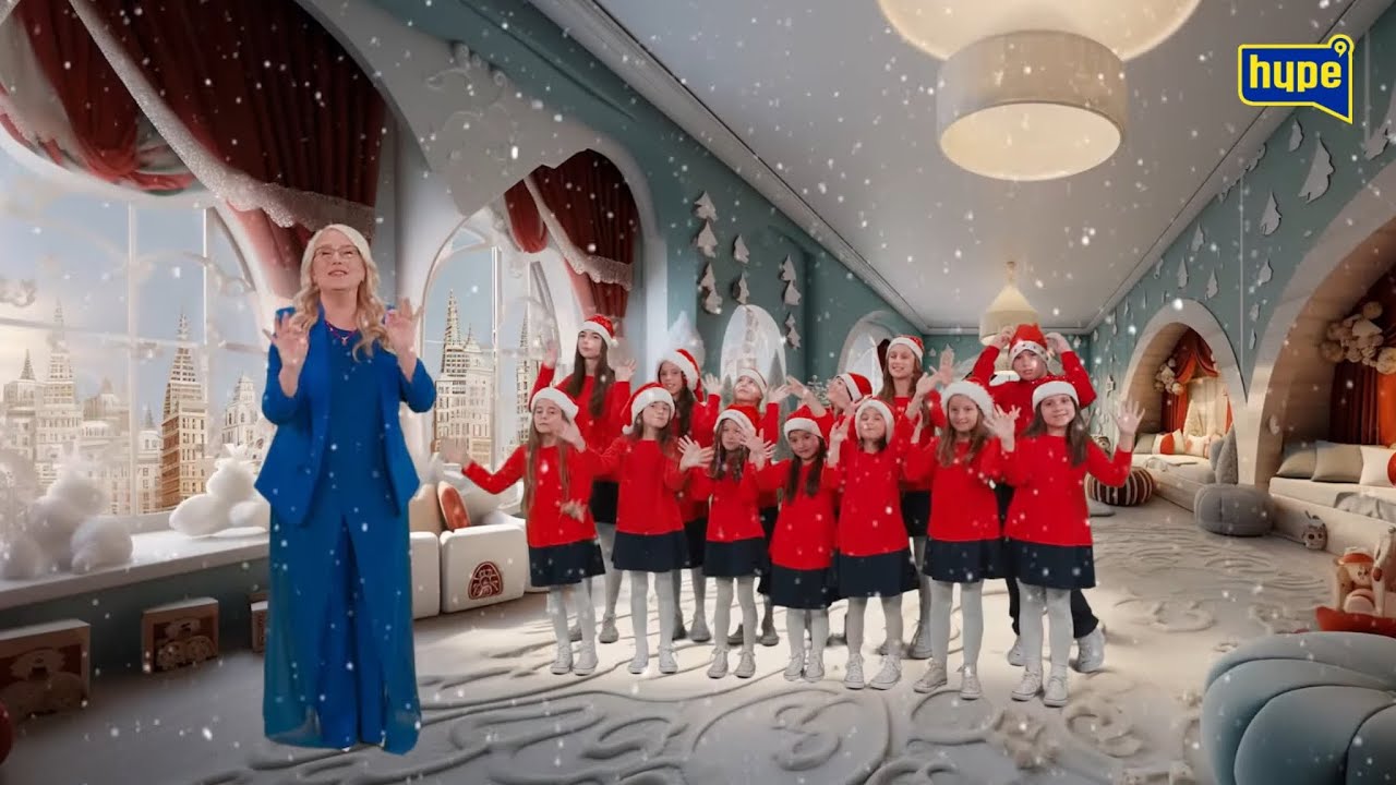 NOVOGODIŠNJA ČAROLIJA | Najlepše praznične pesme za decu | Leontina i ...