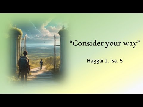 Consider YOUR way What is a fool Choices have consequences Haggai 1 ...