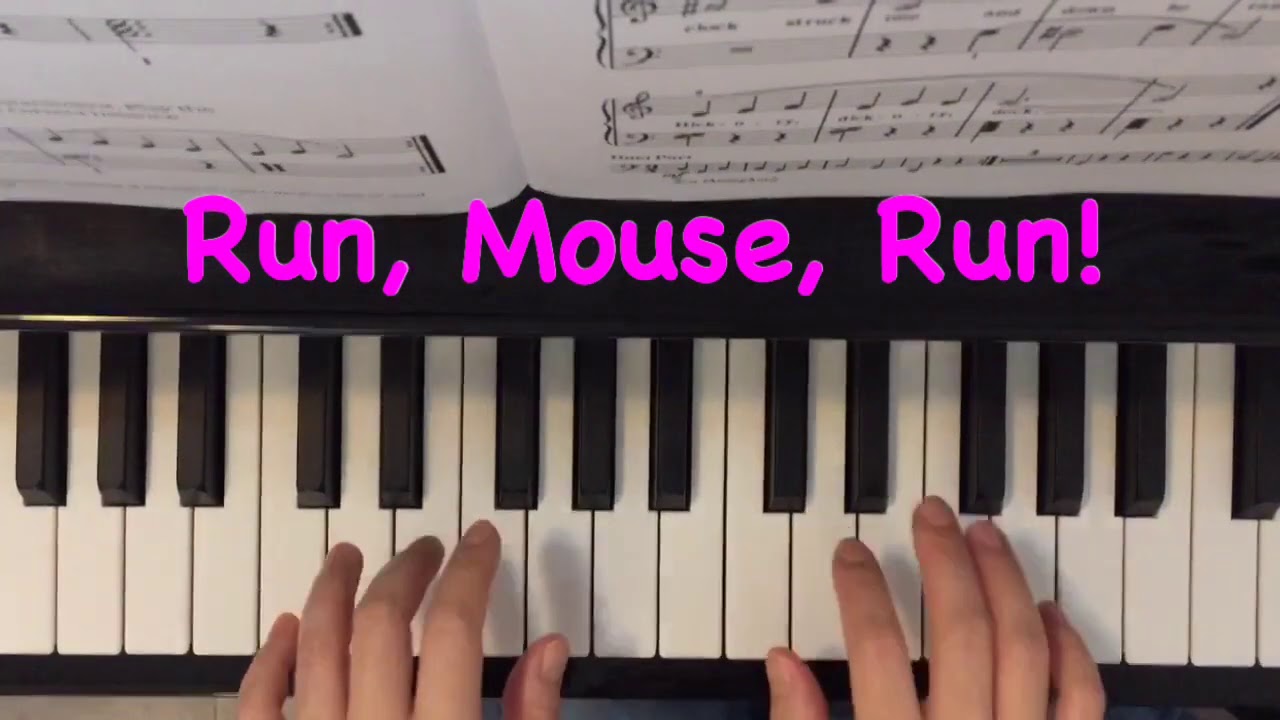 Run, Mouse, Run! - Bastien Piano Basics Level 1 - YouTube