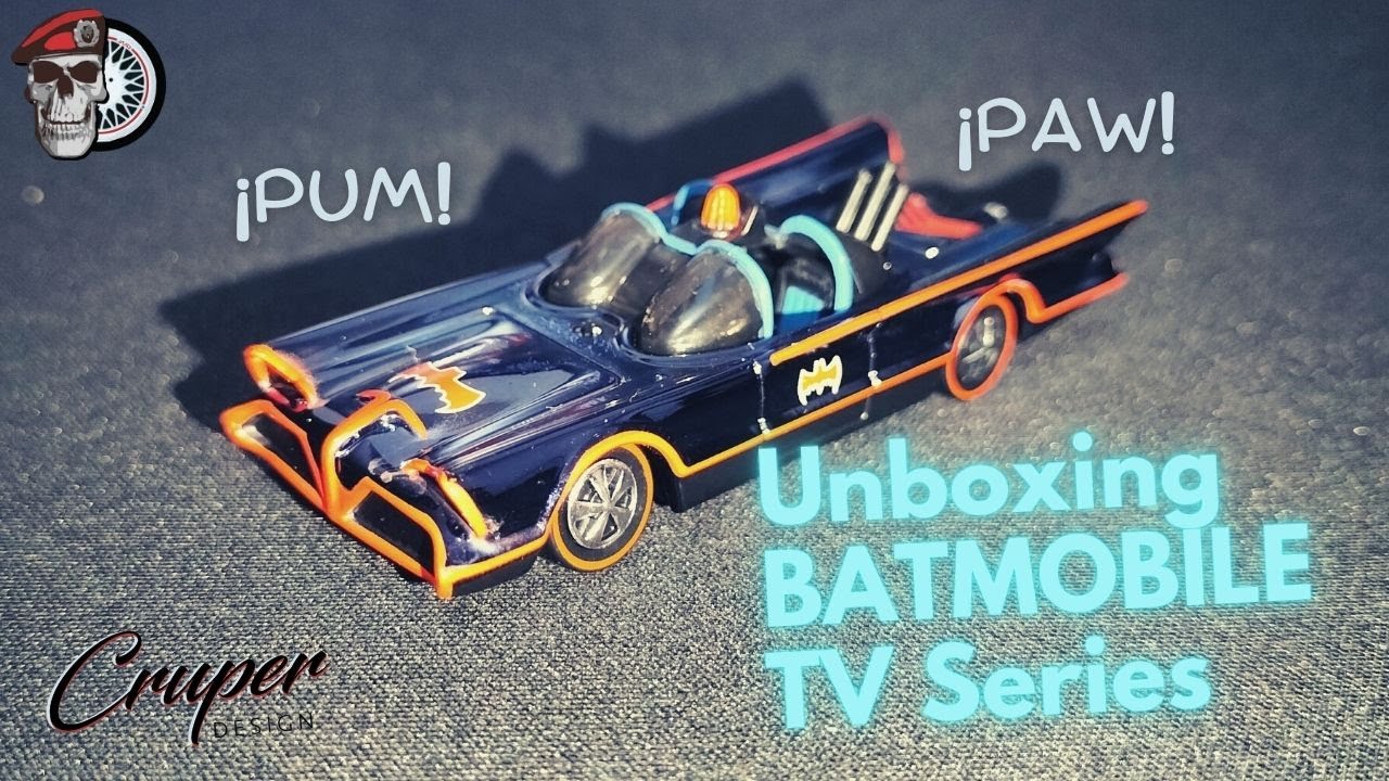 No te puede faltar el Batmobile TV Series | Red Line Club HW - YouTube