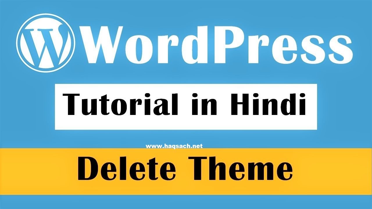 How To Uninstall And Delete A WordPress Theme Delete WP Extra Themes Without Coding Just 1 How To Uninstall And Delete A WordPress Theme Delete WP Extra Themes Without Coding Just 1