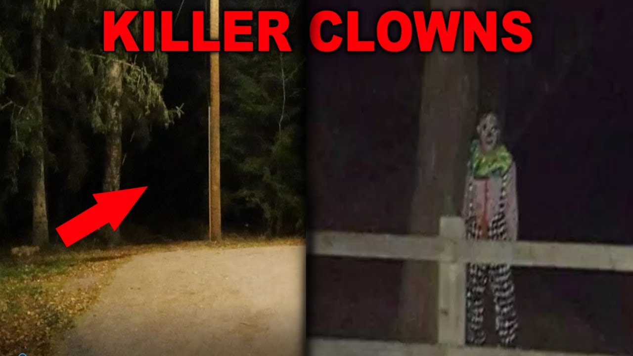 SIGNS OF KILLER CLOWN IN FOREST! *CLOWN HUNTING ON HALLOWEEN* (KILLER ...