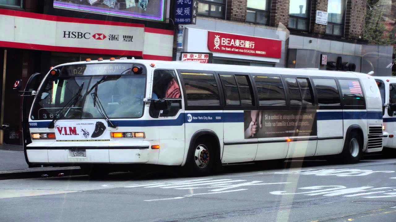 MTA New York City Bus 1996 NovaBus RTS-06 9003 [ Audio Recording ...