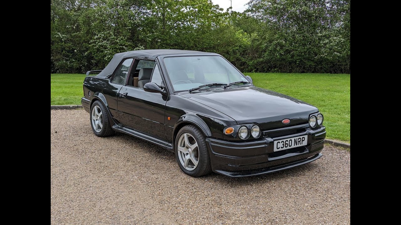 1985 FORD ESCORT XR3 INJ CONVERTIBLE - YouTube