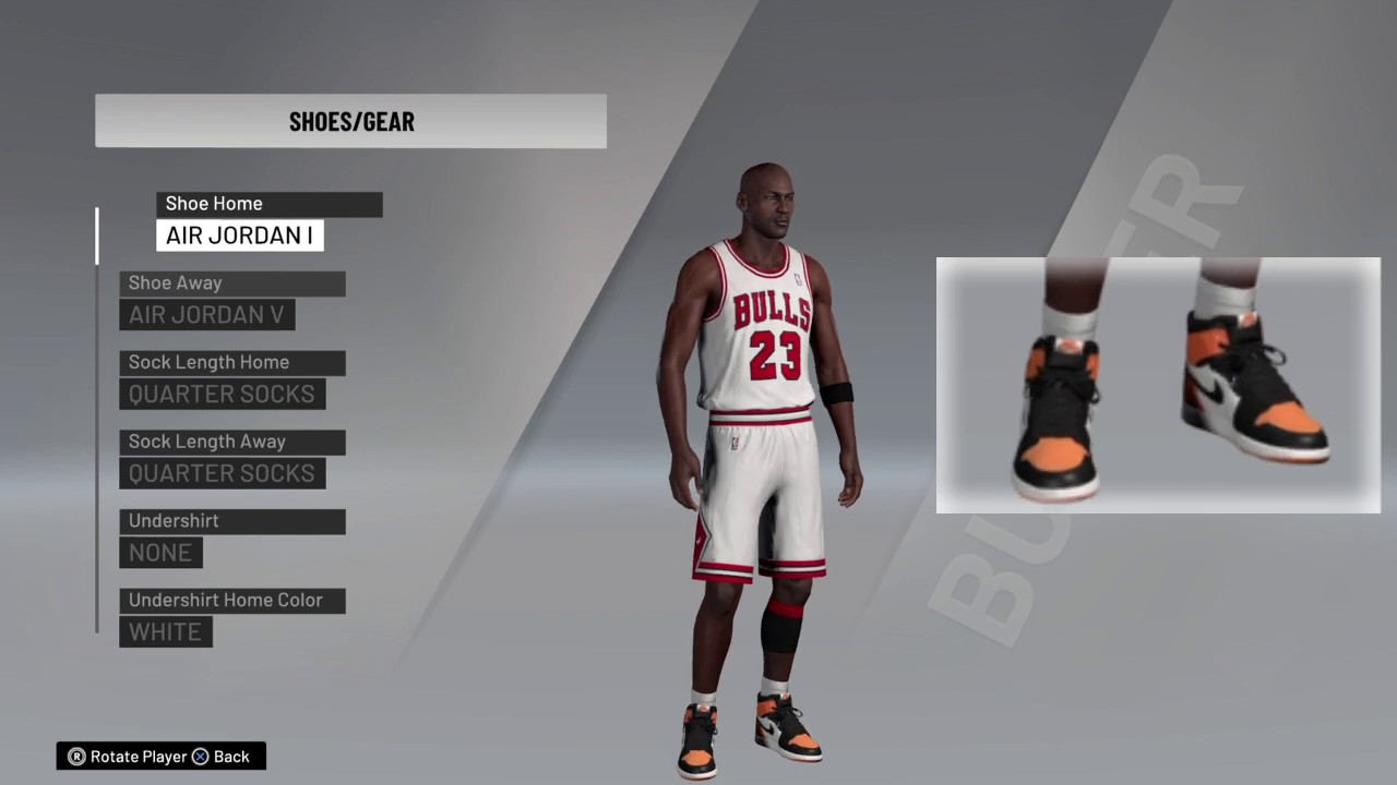 All Air Jordan 1s - NBA 2k20 - Preview - YouTube