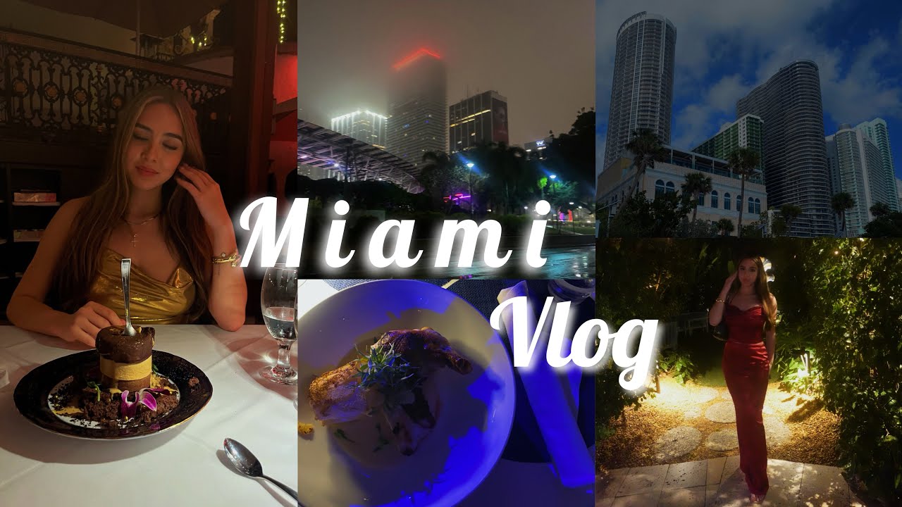 MIAMI VLOG | 20th birthday trip; Jet skis, horse riding, dinners, and ...