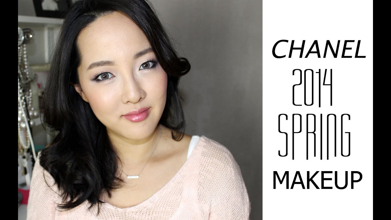 Chanel 2014 Spring Inspired Makeup (Korean) 샤넬 스프링 메이크업 - YouTube