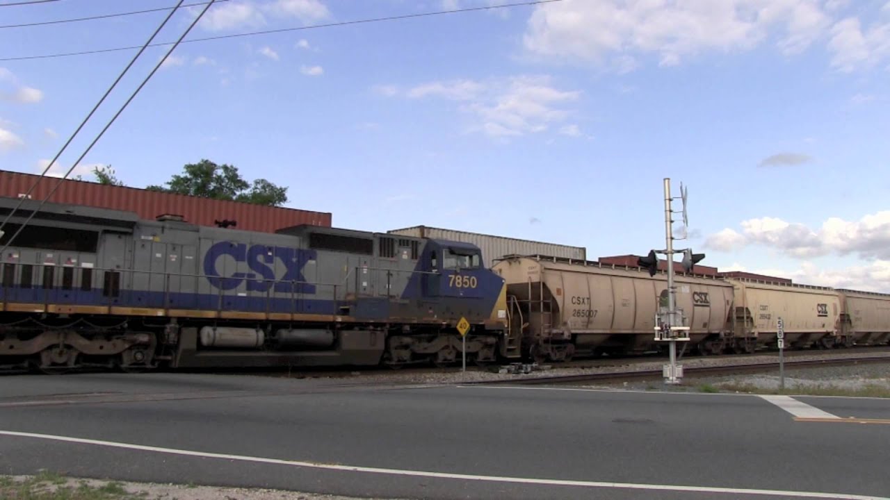 [RF'ing Waycross] CSX Q126 & K802 Race - YouTube