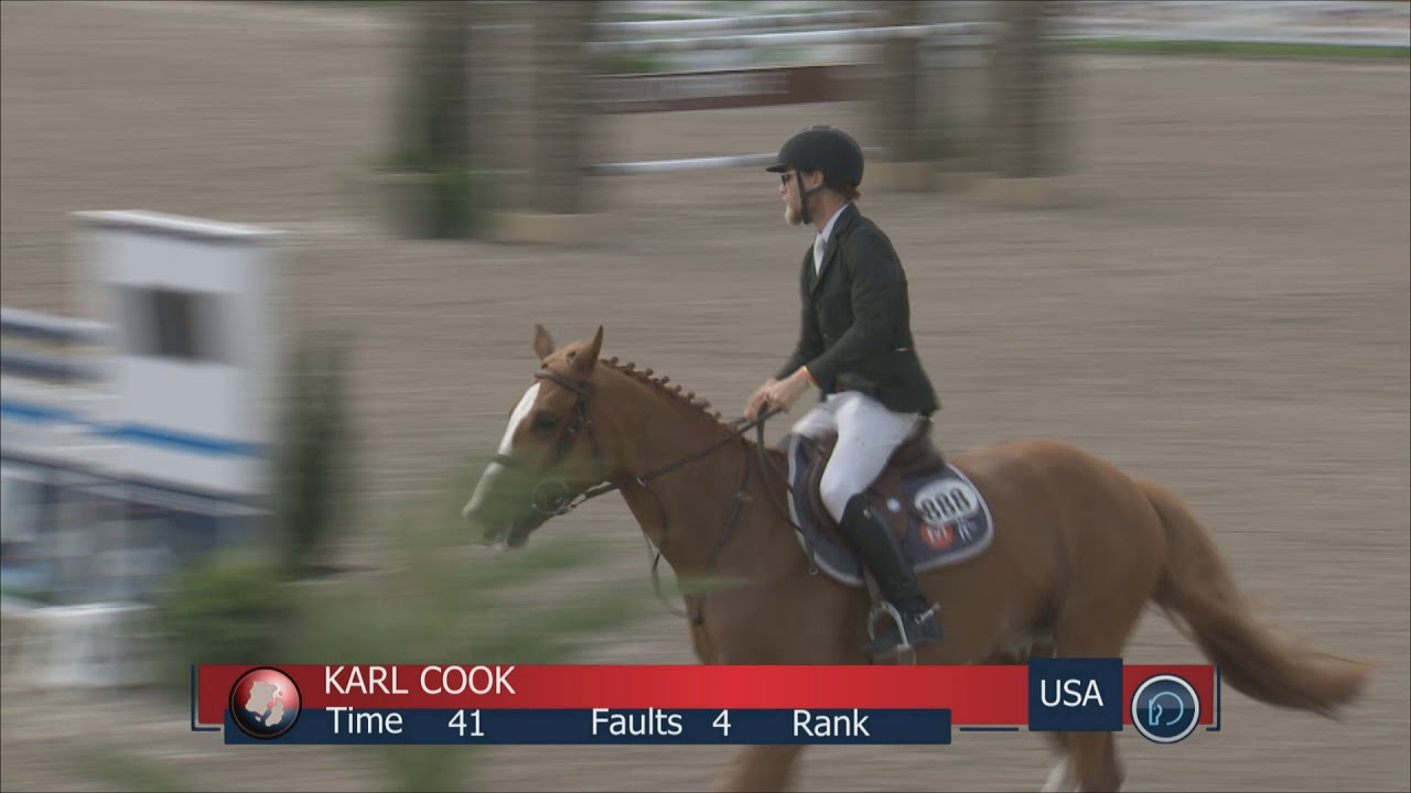 Class 33 Karl Cook riding Menelik - YouTube