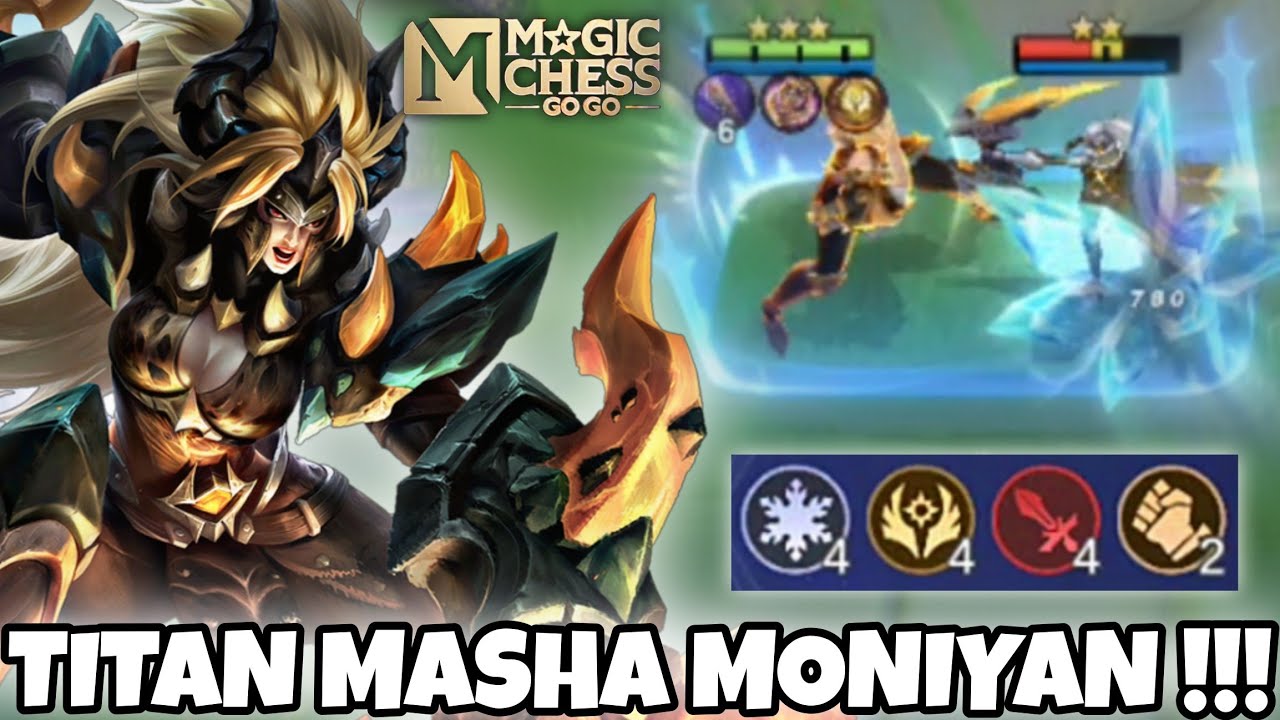 MC-549 | HYPER TITAN MASHA MONIYAN | MAGIC CHESS GO GO MOBILE LEGENDS ...