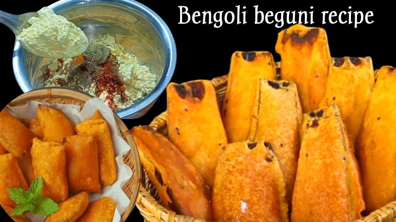 crispy beguni recipe । बच्चो का मनपसंद फूली फूली बेगुनि चोप कैसे बनाये ...