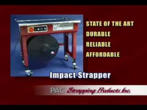 PAC Strapping Impact Strapper - YouTube