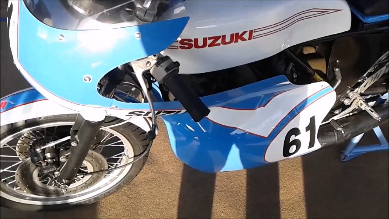 Ron Grant Suzuki T500 Cafe Racer - YouTube