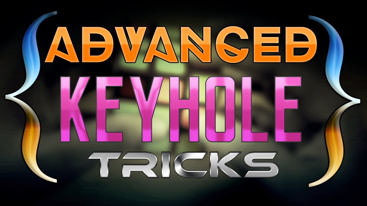 [CFOP] ADVANCED KEYHOLE TRICKS FOR F2L - YouTube