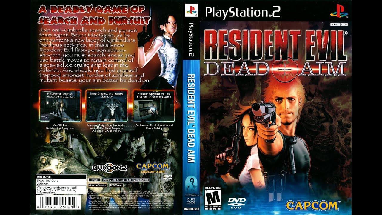Resident Evil: Dead Aim (PS2): 1 - Mais um desastre da umbrella/ Bruce ...