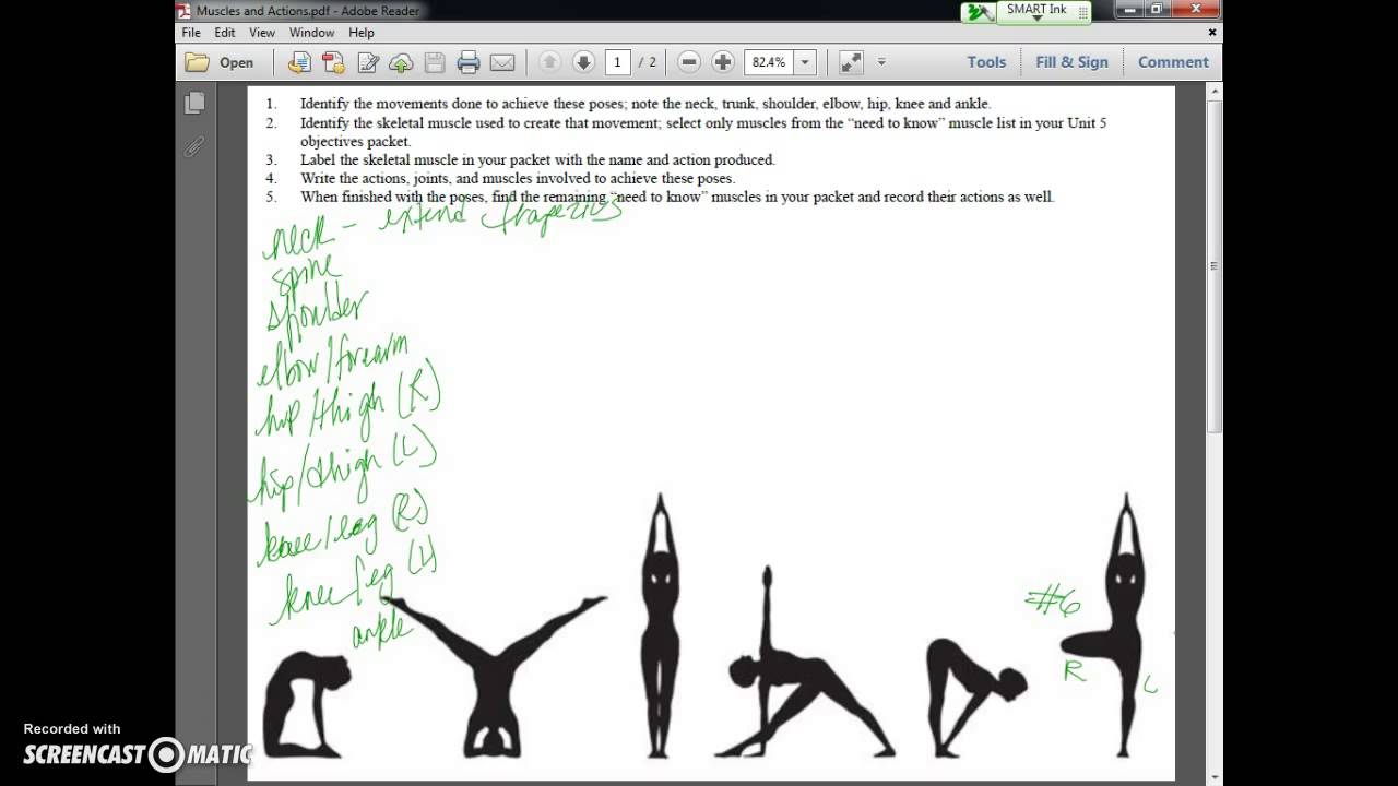 Yoga Answer key - YouTube