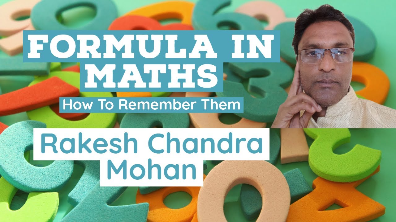 HOW TO REMEMBER FORMULA - YouTube