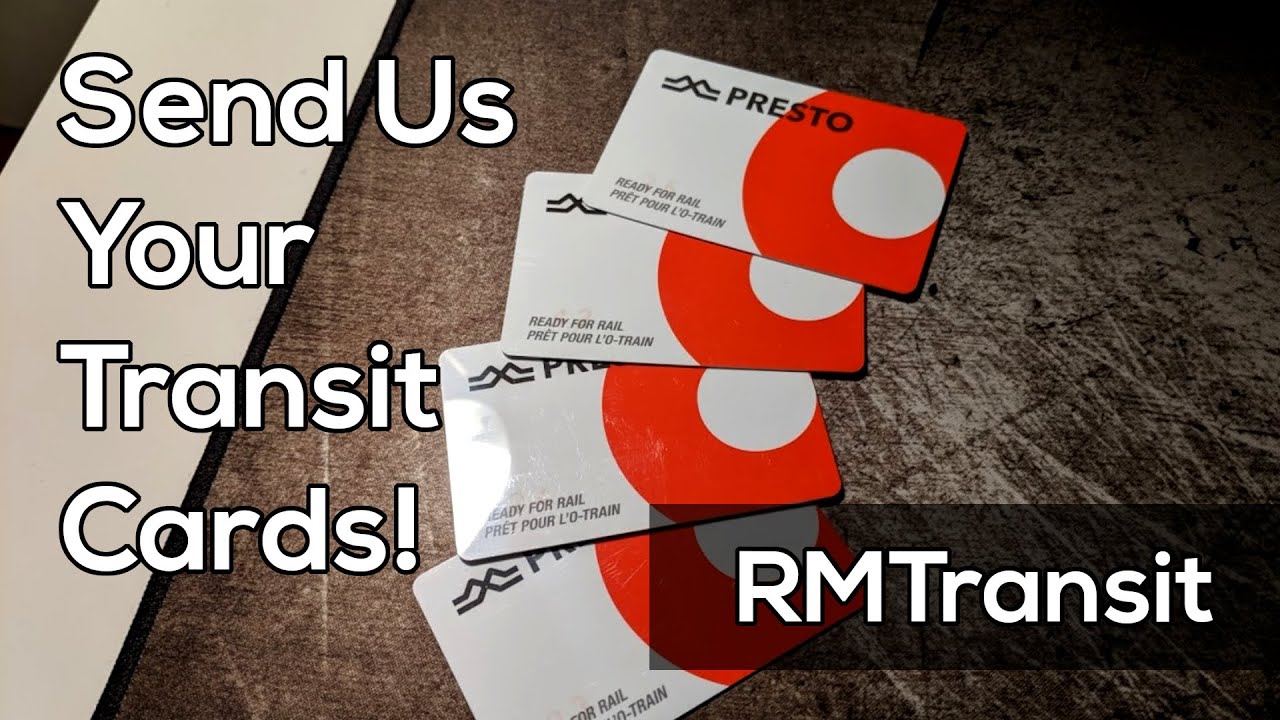SEND US YOUR TRANSIT CARDS! | Reece Martin - YouTube