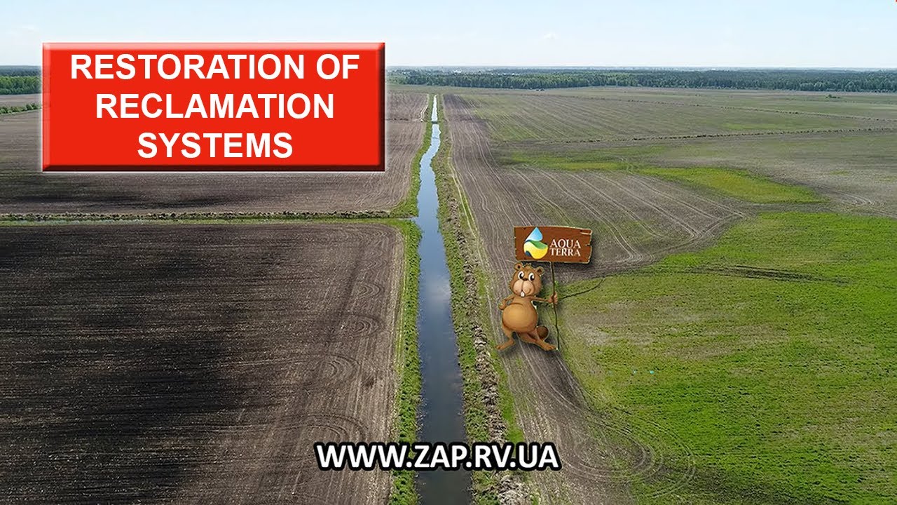 Melioration. Restoration of reclamation systems of Polissya - YouTube
