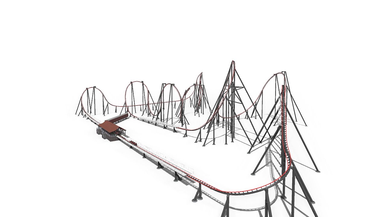 Bahrain: Nex-Gen Vekoma Launch Coaster - YouTube