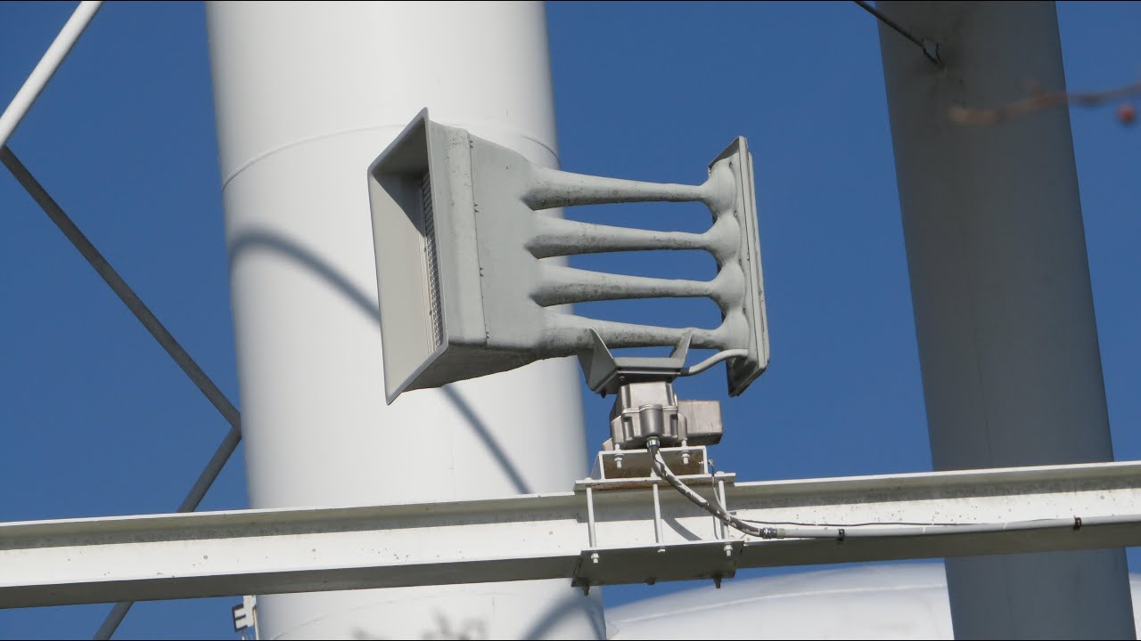 Whelen Vortex Tornado Siren Test | Wail Signal | Jackson County, GA ...