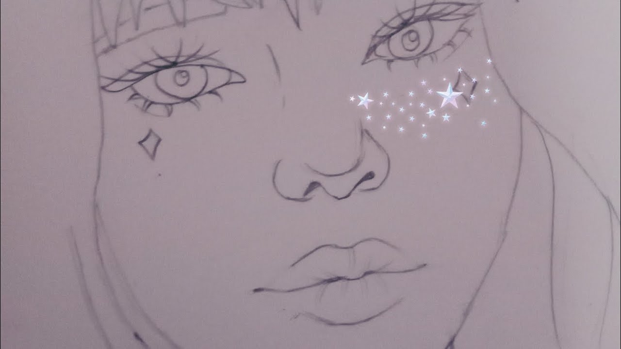 How to draw a prety girl STEP.BY.STEP 🎀 - YouTube