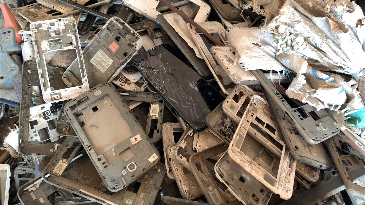 Apple Phone Restoration Destroyed | Found Broken Phones from landfill ...