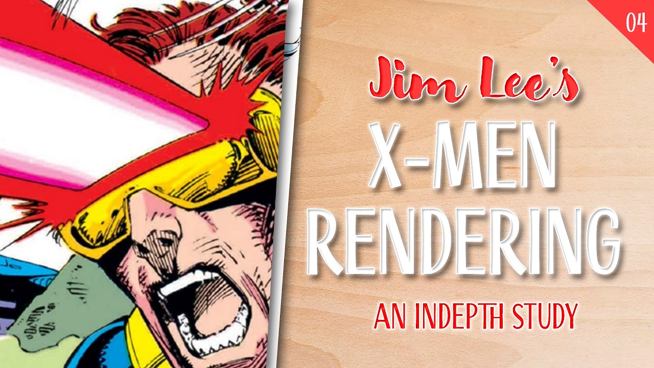 How to Draw Like Jim Lee - Rendering - YouTube