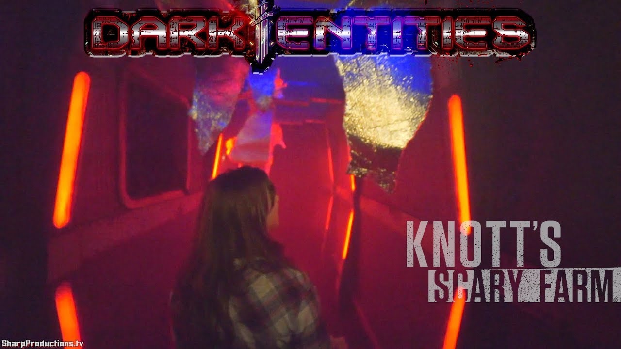 NEW Dark Entities maze at Knott's Scary Farm 2018 - YouTube