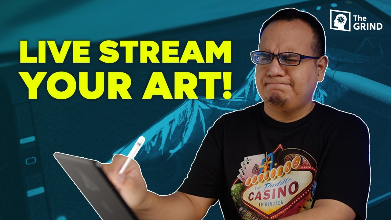 How to Live Stream and Record your Art! - YouTube