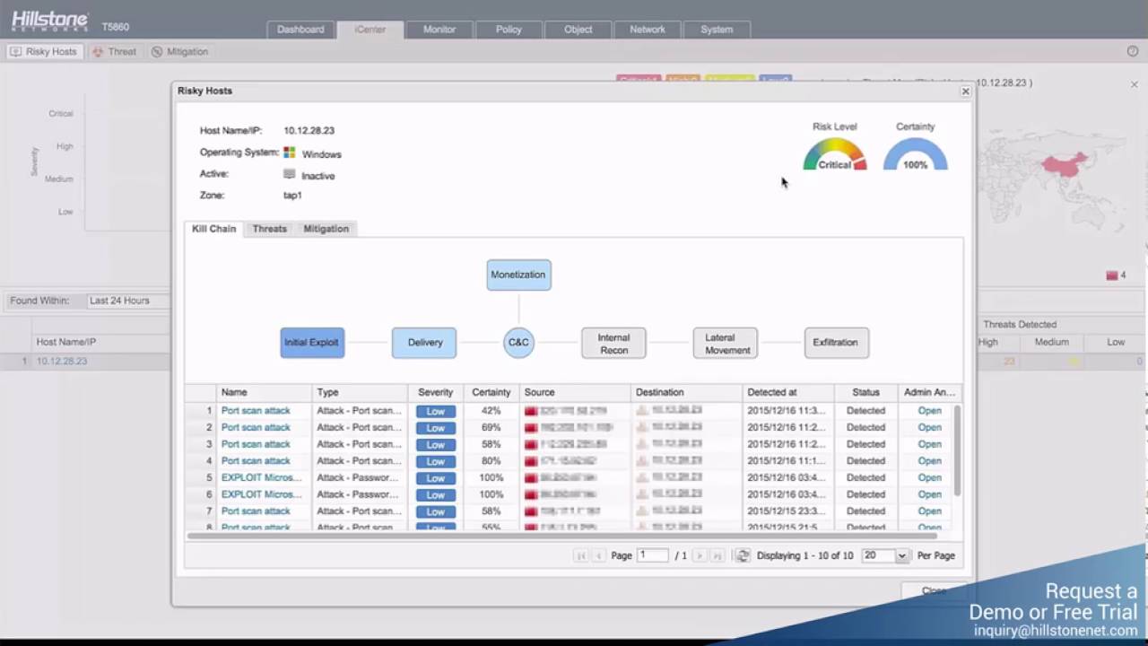 Hillstone Intelligent Next Generation Firewall - YouTube