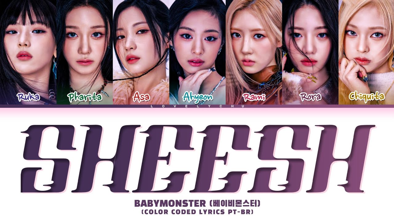 BABYMONSTER 'Sheesh' Lyrics | Legendado PT-BR (Color Coded Lyrics ...