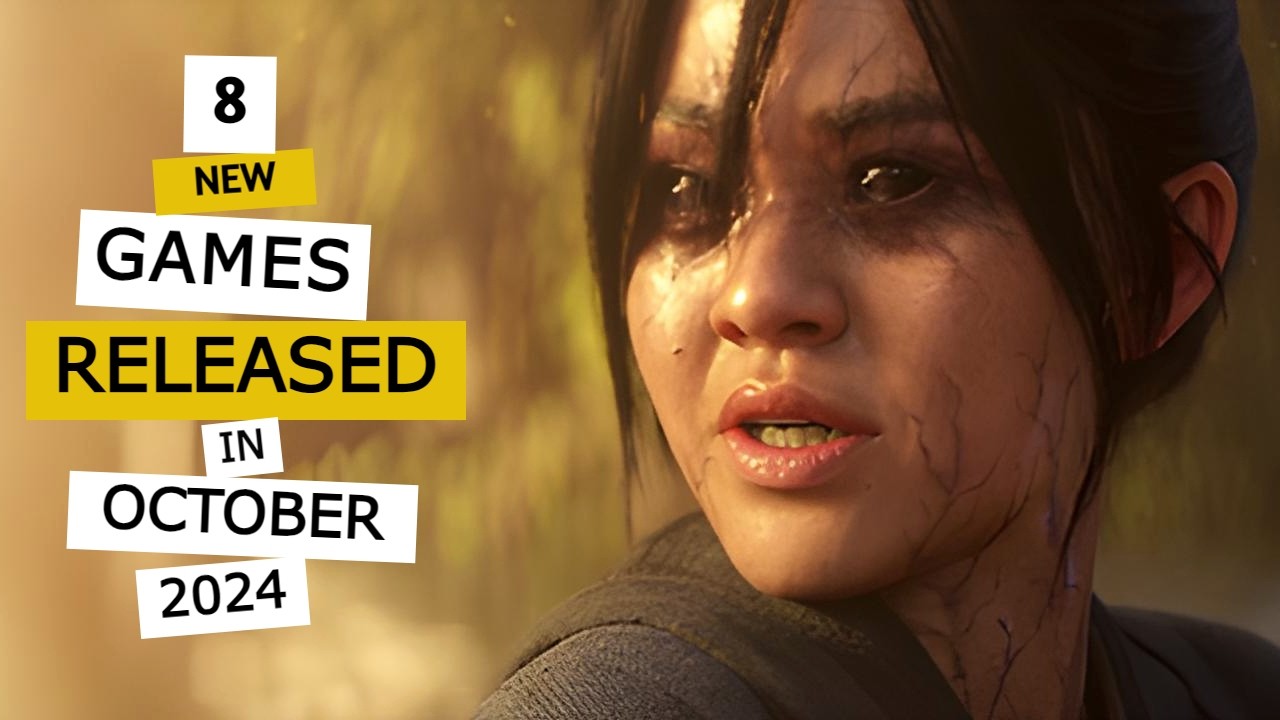 8 NEW GAMES released in october 2024 - YouTube