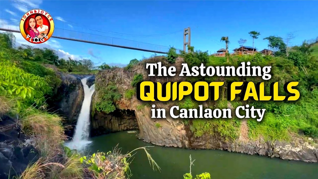 Watch the sceneries in Quipot Falls of Budlasan Canlaon City - YouTube