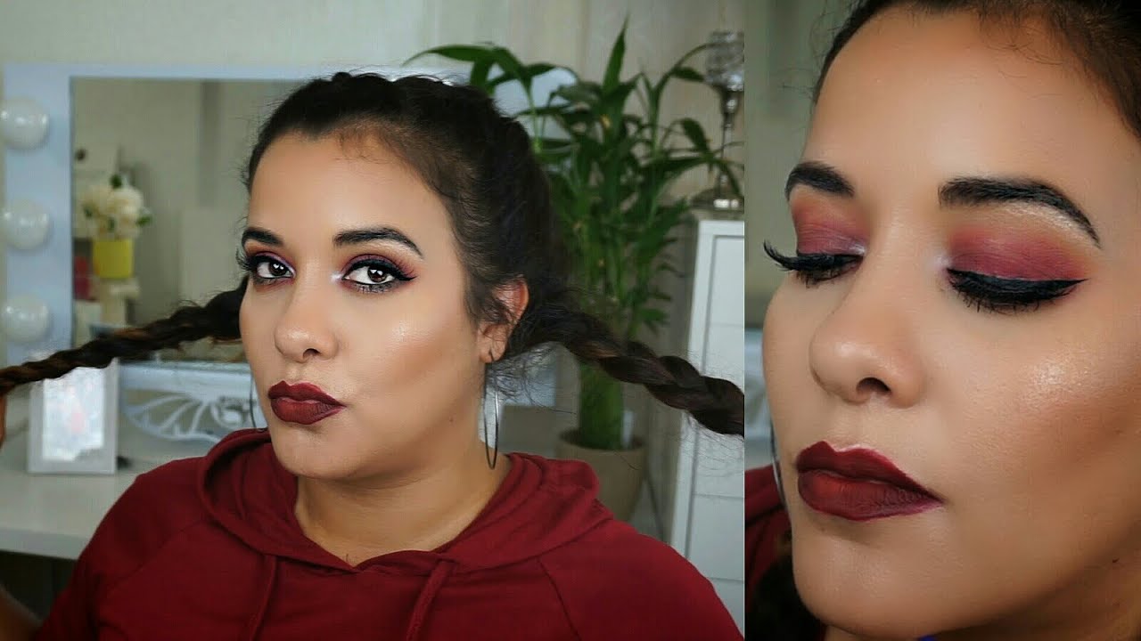 ABH Modern Renaissance Berry Tones Makeup Tutorial |Lola Mojica - YouTube