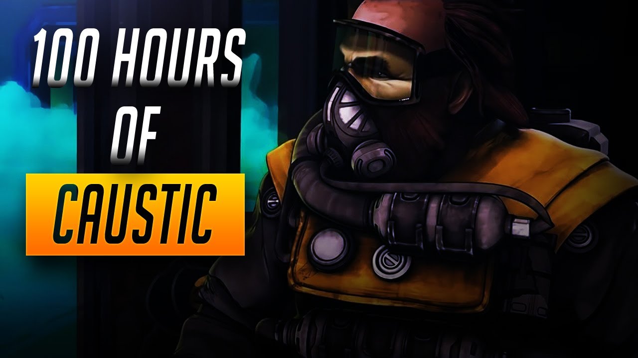 What 100 Hours Of CAUSTIC Look Like || Apex Legends Gameplay || BountyZ ...