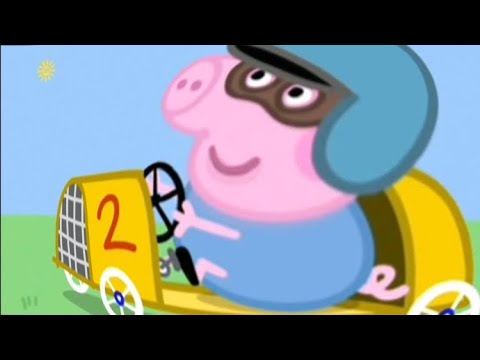 MLG | George’s racing car | PEPPA PIG - YouTube