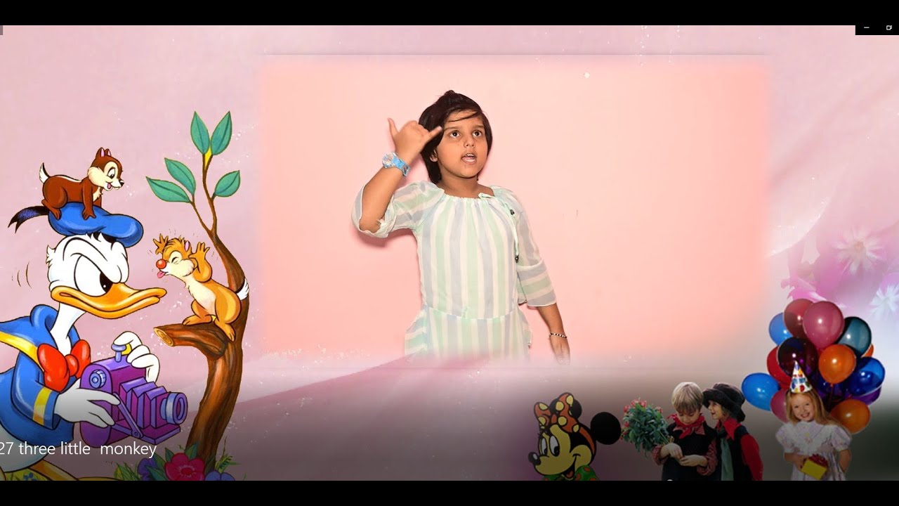 Three Little Monkeys Rhyme |Nursery Rhymes |Action Songs/Rhymes |Pre ...