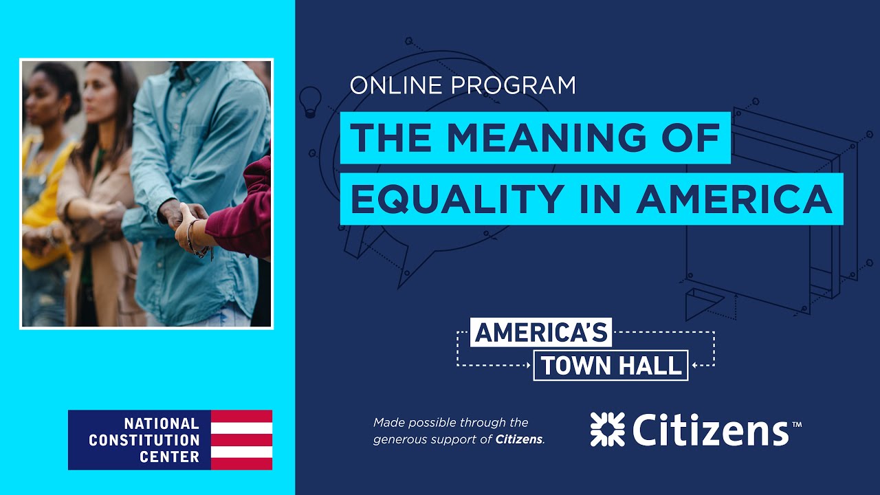 The Meaning of Equality in America - YouTube