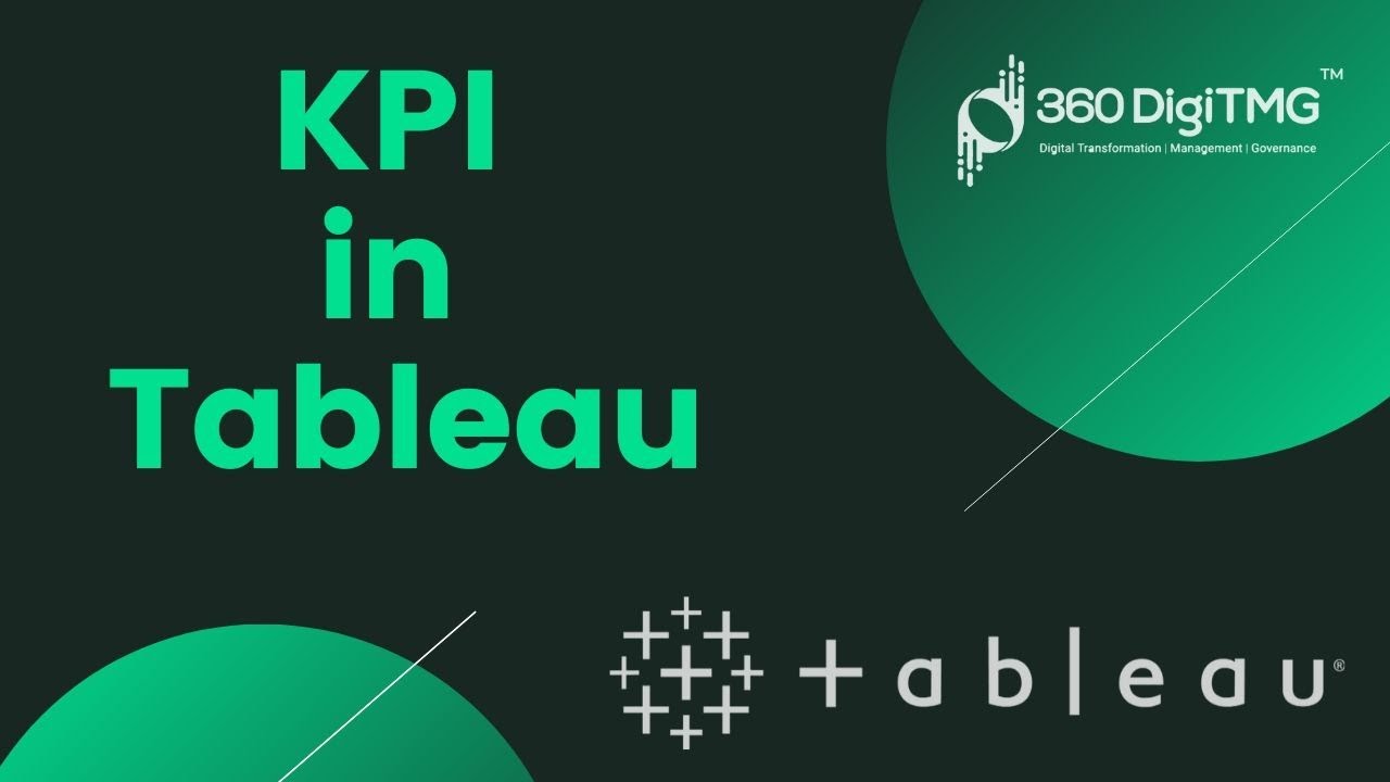 How to create Tableau KPI Dashboard | Create KPI Dashboard In Tableau ...